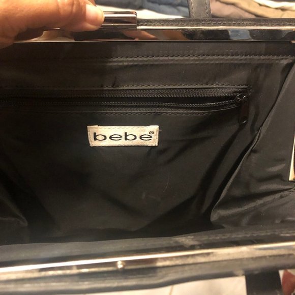 bebe | Bags | Bebe Tiffany Black Bag | Poshmark